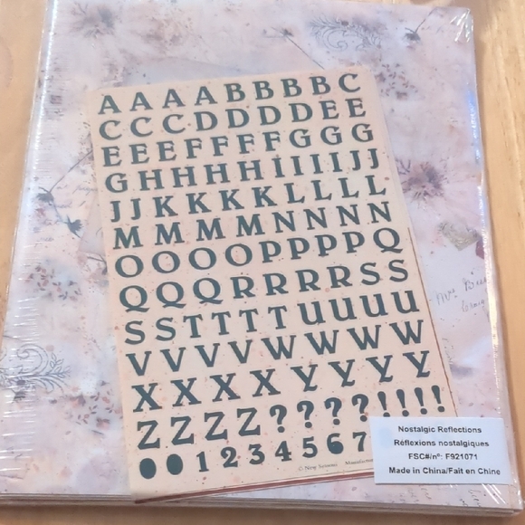 Nostalgic Refjections | Other | Nostalgic Reflections Alphabet Sticker ...